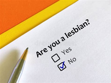 Questionnaire About Sexual Orientation Stock Photo Image Of Answer Care