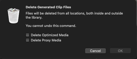 How To Reduce The Library Size Rfinalcutpro