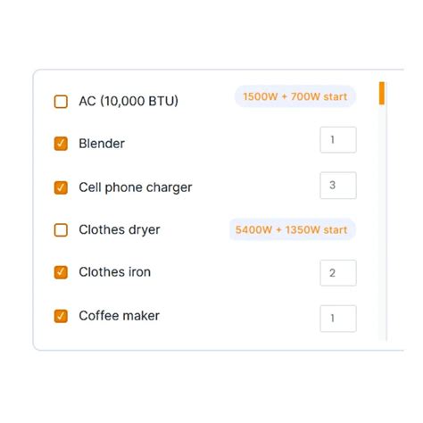 Generator Wattage Calculator (Free Tool) - Choose Perfect Generator Size