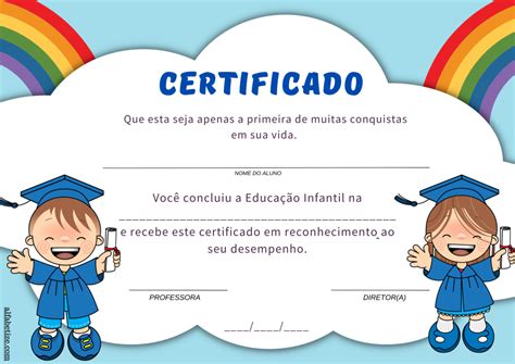 18 Certificado De EducaÇÃo Infantil Artofit