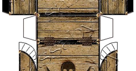 Pirate S Treasure Chest Box INSTANT DOWNLOAD Printable Birthday Party Favor Gift Decoration