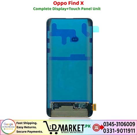 Oppo Find X LCD Panel Unit Combo Exclusive