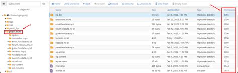 Cara Mengubah File Permission Atau Hak Akses Pada Cpanel Hosting Hostdataid
