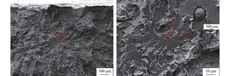 Brittle Cleavage Fracture Surface And An Inclusion At The Primary Download Scientific Diagram