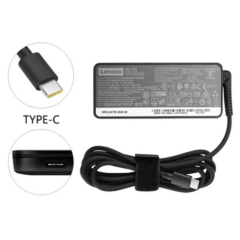 Original Adapter Charger Lenovo V A W Type C