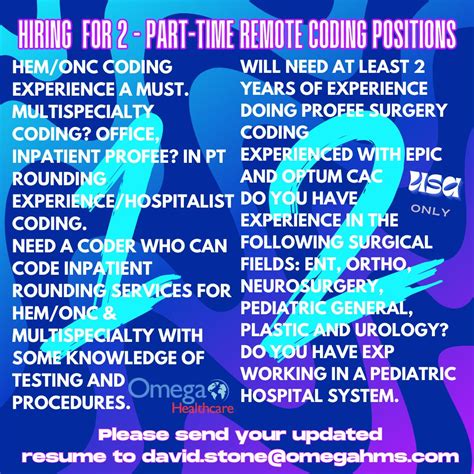 David Stone On Linkedin Hiring For 2 Part Time Remote Coding