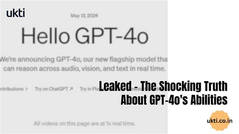 Everything You Need To Know About GPT O