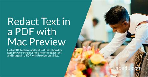 How To Redact Text In A PDF With Mac Preview La De Du