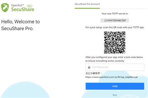 How To Set Mfatotp Openfind En