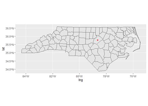 R Geompoint Does Not Always Show Up On Map Stack Overflow