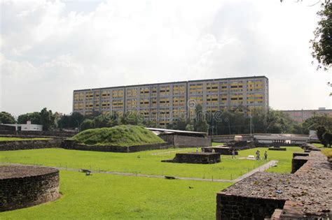 Plaza Of The Three Cultures In The Nonoalco Tlatelolco Housing Complex In The Cuauhtemoc