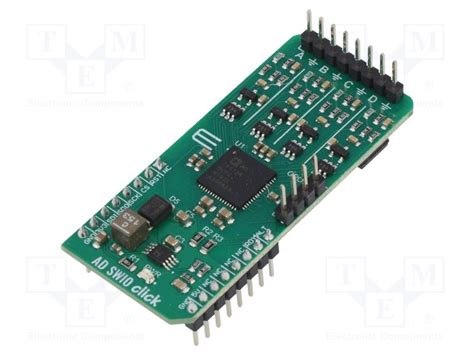 Ad Swio Click Mikroe Click Board Ad Converterda Converter Gpio