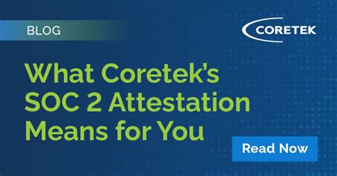 Clint Adkins On Linkedin Coretek Soc Soc2compliance Datasecurity Soc2attestation