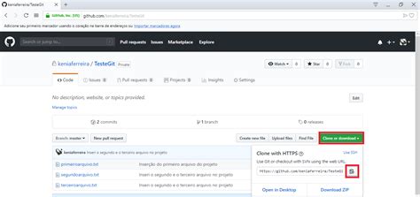 KÊnia Ferreira Blog Git Clonar Os Arquivos De Um Repositório Remoto