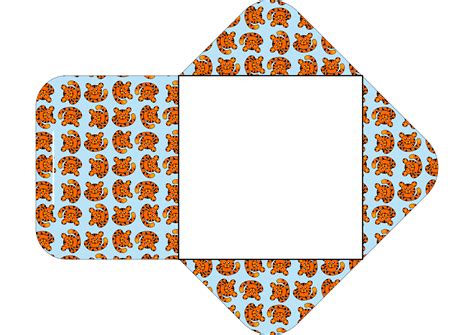 Envelope Design With Cute Animals Theme 15133497 Png
