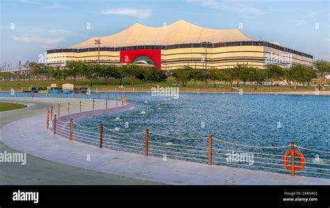 Doha Qatar Sept 26 2023 Al Bayt Stadium Also Known As Al Khor