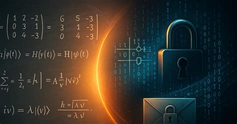 check out my new blog “linear algebra meets cryptography a
