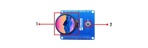 1 28 round touch lcd hat