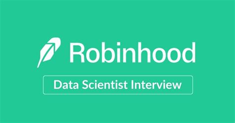 robinhood data scientist interview in 2025 leaked questions