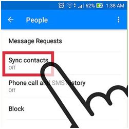 How To Sync Contacts Into Messenger Covve