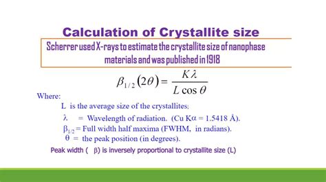 Xrd Moseleys Law And Debye Scheerer Formula 1pptx