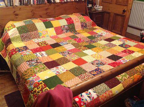 How To Make A Simple Patchwork Blanket At Kristina Hertz Blog