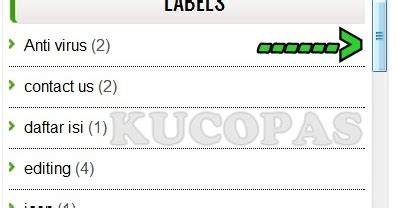 Cara Membuat Dan Memasang Scroll Pada Label Kategori Blog Tips Dan Trik Seputar Ilmu Komputer