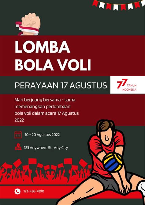 Halaman 6 Contoh Poster Festival Keren Untuk Acara Anda Canva