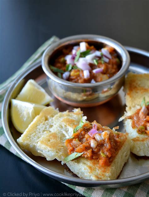 Cook Like Priya Pav Bhaji Masala Mumbai Style Pav Bhaji Recipe