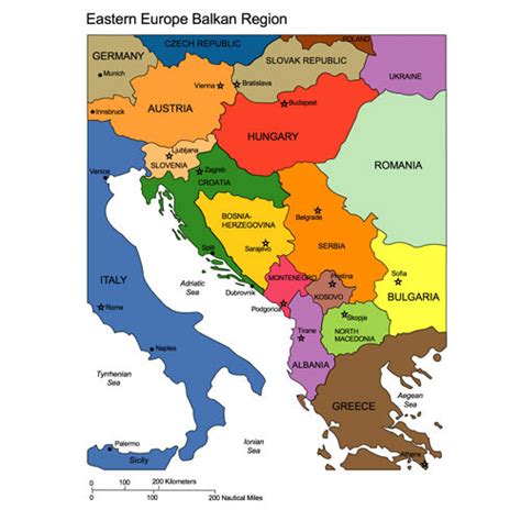 Balkans Map