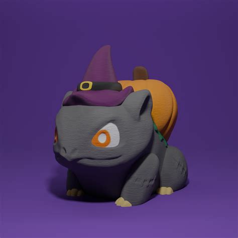 Chibi Halloween Bulbasaur 3d Print Files Matter Manifest
