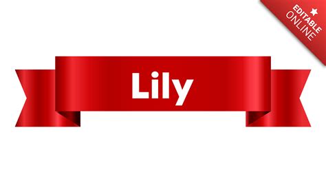 Lily Text Effect Generator