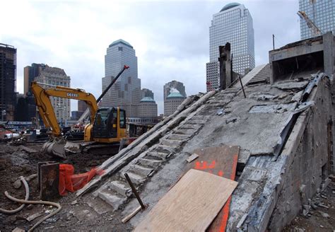 Extracting Survivors Stairway For A Home At The 911 Museum The New