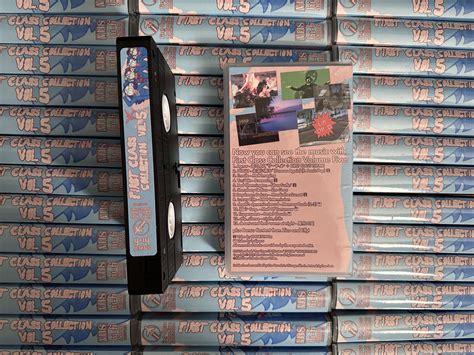 First Class Collection Volume Five Limited Edition Vhs Ntsc