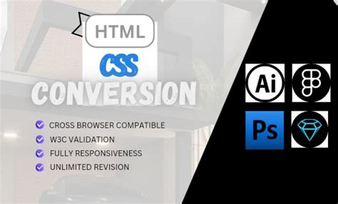Convert Figma To Html Psd To Html Xd To Html Css Bootstrap By