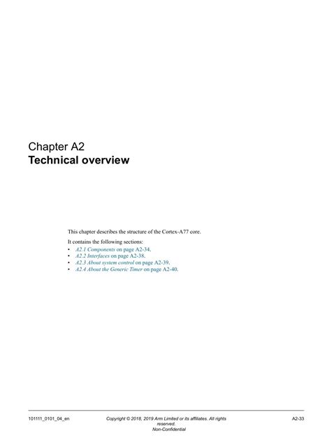Cortex A 系列处理器cortex A77文档分享 Arm Cortex A77 Trm 101111 0101 04 En