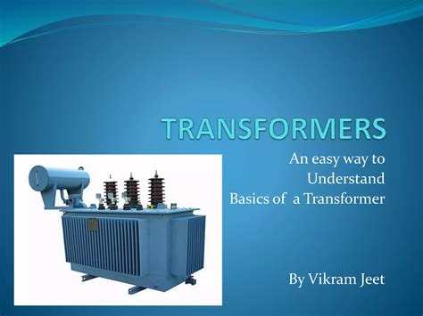 Transformers Ppt