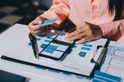 Young Asian Business Creative Team Work Together Mobile Application Software Design Project