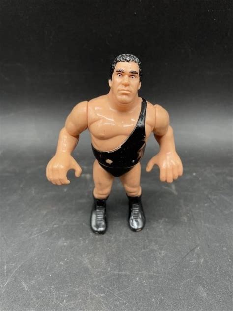 Vintage Wwf 1990 Hasbro Andre The Giant Figurine Live And Online
