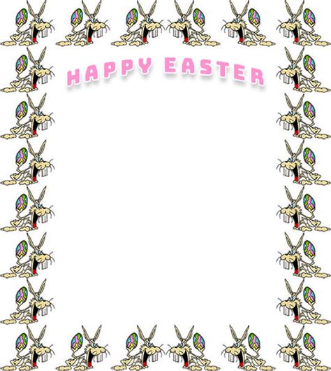 Free Easter Border Graphics Clipart Frames
