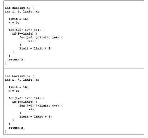 Solved Analyze The Runtime Of C Functions Below And Give A