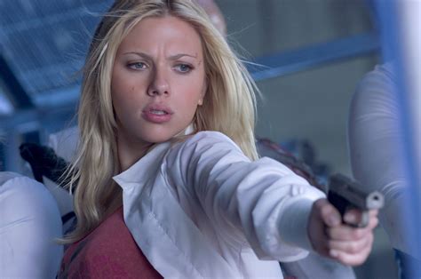Scarlett Johansson In The Island Hd Wallpaper