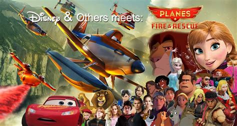 Disney And Others Meets Planes Fire And Rescue The Princess And The Plane