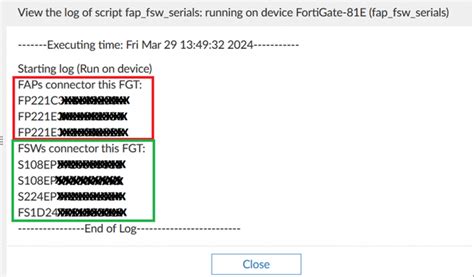 Technical Tip How To Fetch Fortiap And Fortiswitc Fortinet Community
