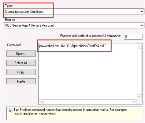 Sqlagent Not Capturing Errors From Powershell Sql Server Powershell