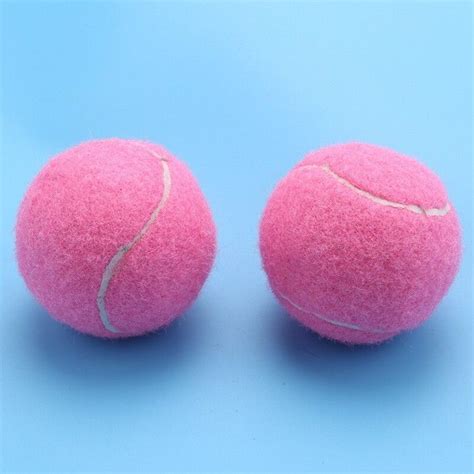 Ikwear Balle De Tennis élastique Rose Pour Femme6 Pièces66mmpour