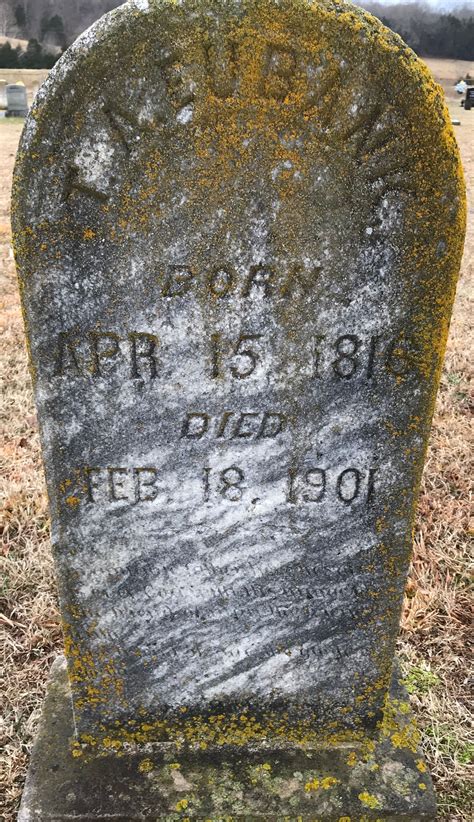 Tucker Alexander Eubank 1816 1901 Find A Grave Memorial
