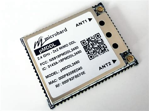 Microhard Pmddl2450 Oem 24ghz Mimo Rf Two Way Long Range Video