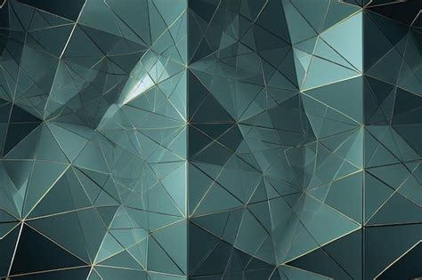 premium photo abstract geometric background of triangular polygons