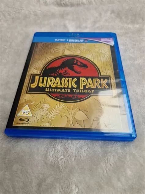 Jurassic Park Ultimate Trilogy Blu Ray Region Free 3 Disc Boxset £698